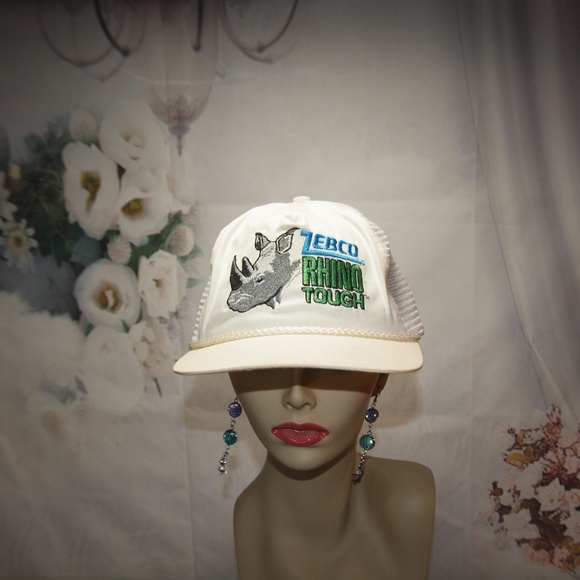 Zebco | Accessories | Zebco Rhino Tough Hat Vintage Fishing Hat Very ...